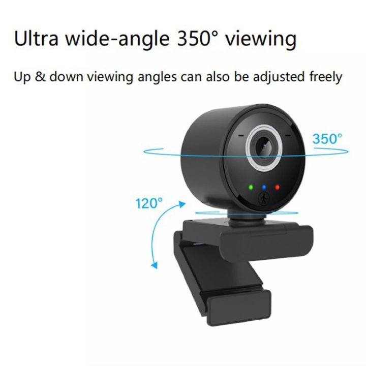Webcam 1080P AI Humanoid Auto Tracking Web Camera With Remote Control ...