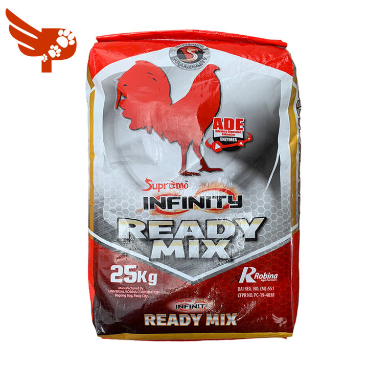 Supremo Infinity Ready Mix 25kg - Robina - sold per sack - petpoultryph ...