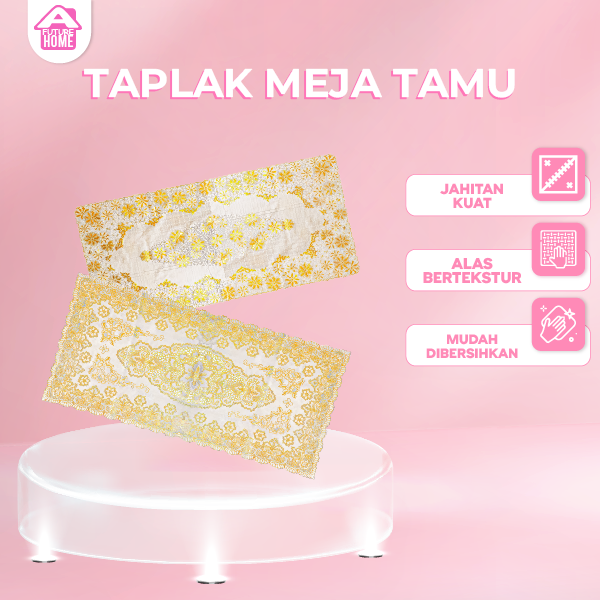 Taplak Meja alas meja Table Besar Tampilan Lebih Mewah Motif Renda ...