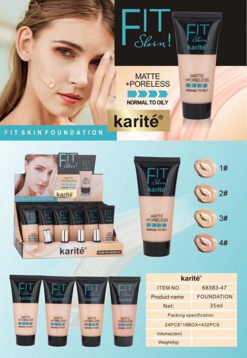 COD 2021 New karite fit me skin! matte + poreless normal to oil ...