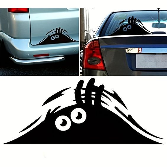 Peaking Monster- CAR VINYL STICKER | Lazada PH