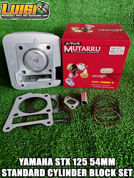 MUTARRU YAMAHA STX 125 54MM STANDARD CYLINDER BLOCK SET | Lazada PH