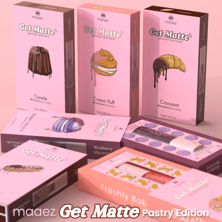 Maaez Lipmatte / Maaez Cosmetics Get Matte Lightweight Liquid Lipsticks ...