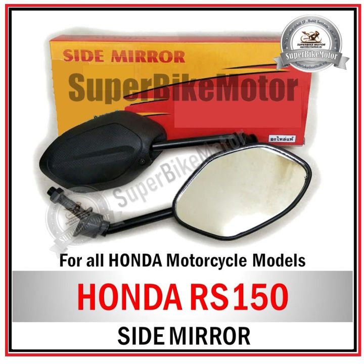 HONDA RS150 - OEM Side Mirror (For all HONDA Motorcycle Models) | Lazada