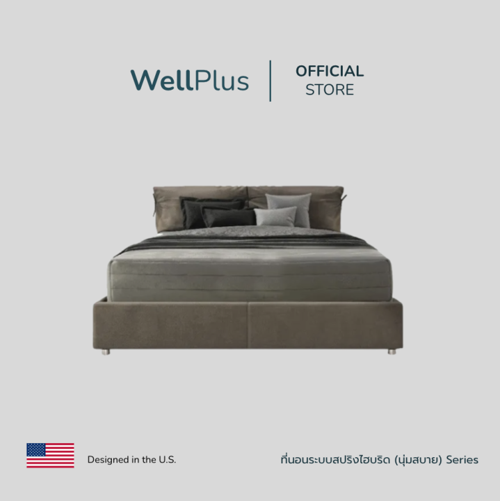 WellPlus [9นิ้ว] สปริงเสริมยางพารา รุ่น Series 2 กับ รุ่น Series 3 | Lazada.co.th