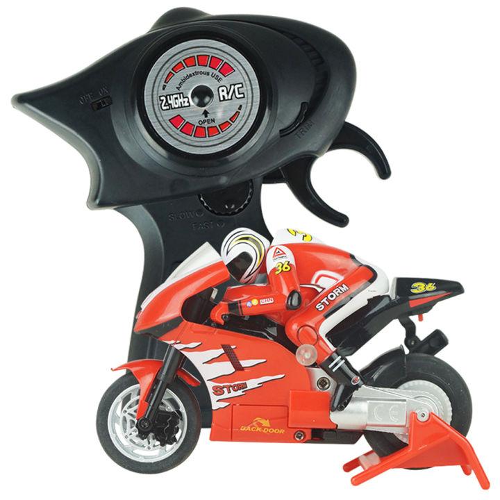 Norkee Mini RC Motorcycle High Speed Radio Controlled 2.4GHz Motorbike ...