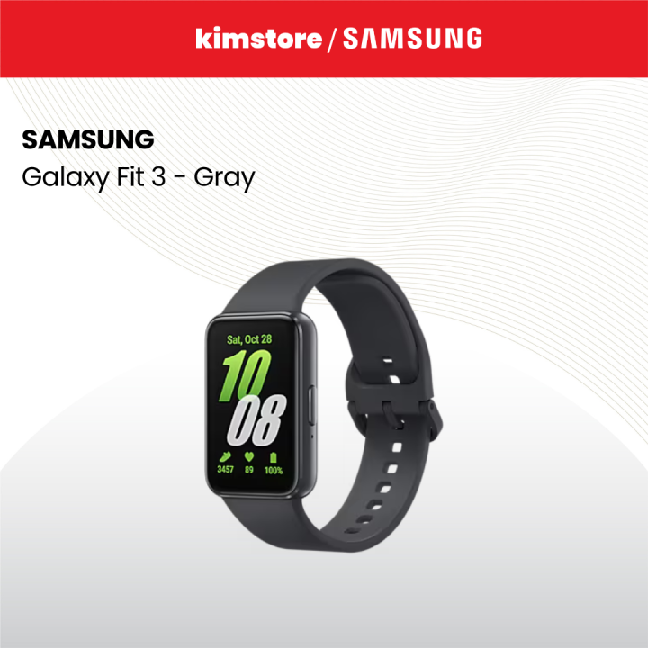 SAMSUNG Galaxy Fit 3 - Silver/Gray | Lazada PH