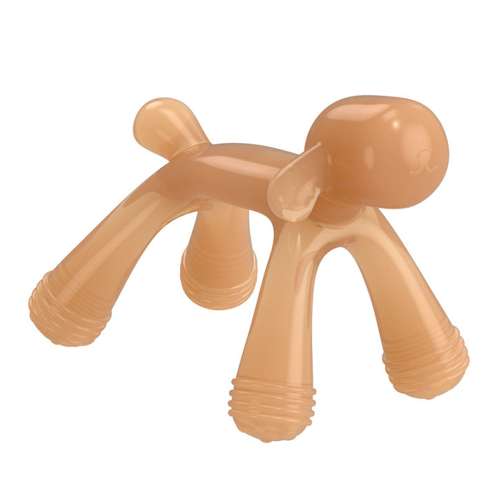 Silicone Teether Baby Teeth Soothing Molar Stick Anti-Eating Hand Toy ...