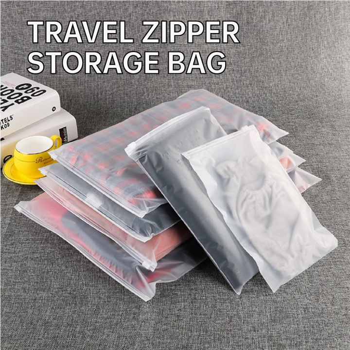 [Matte Zip Lock Storage Bag] Extra Thick Ziplock Zipper Bag | Shirt ...