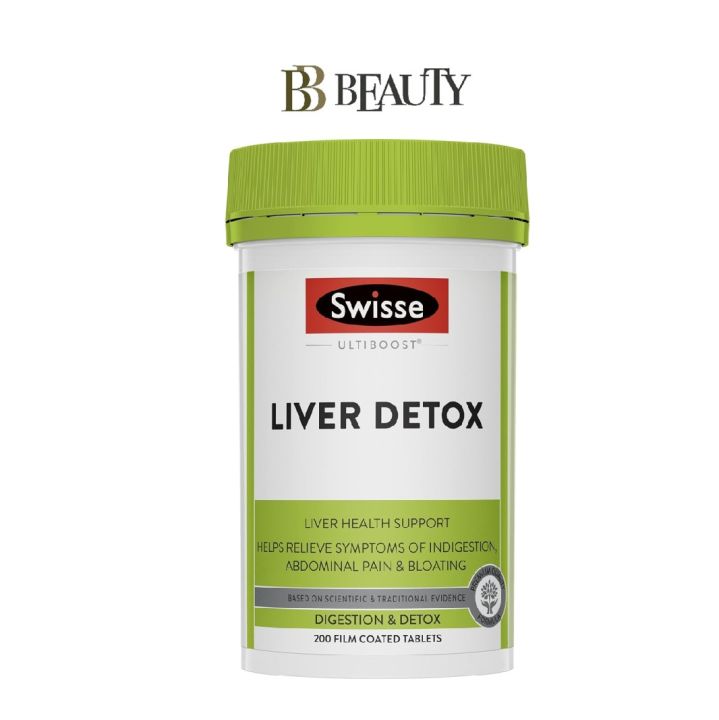 Swisse Ultiboost Liver Detox 200 Tablets | Lazada