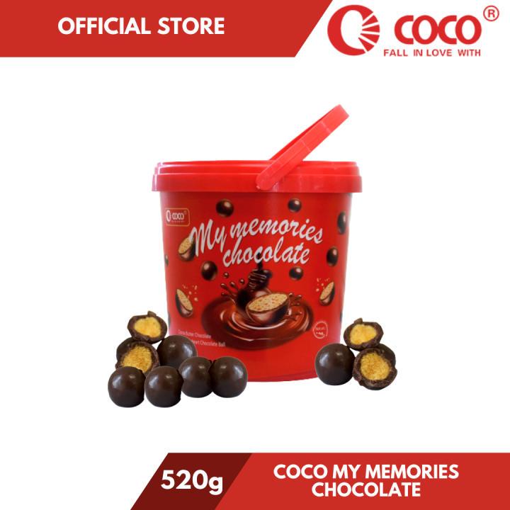 COCO My Memories Chocolate 520 g Buckets bucket potluck party home ...