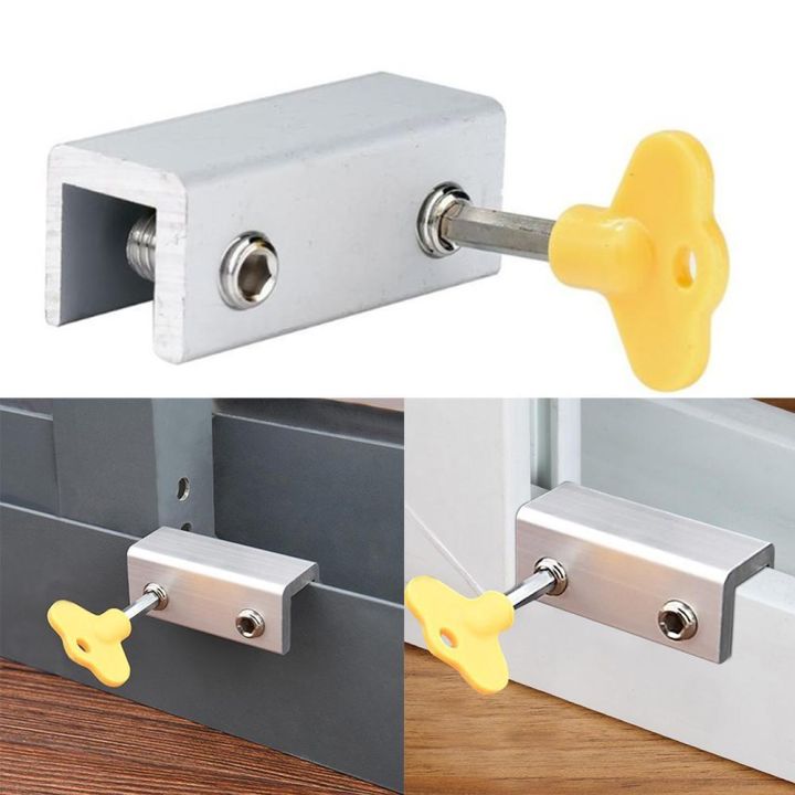 Alloy Child Safety Sliding Screen Window Security Lock Door Limiter ...
