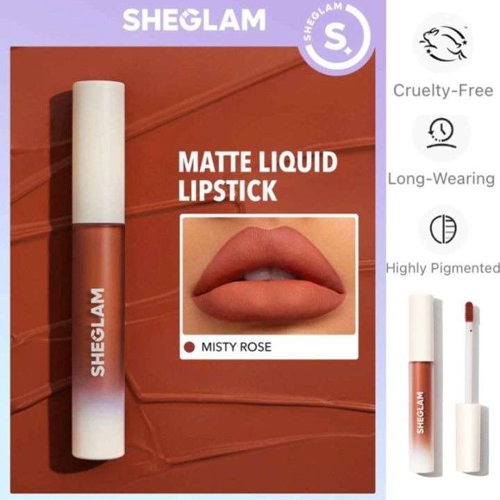 SHEGLAM Matte Allure Liquid Lipstick | Lazada PH