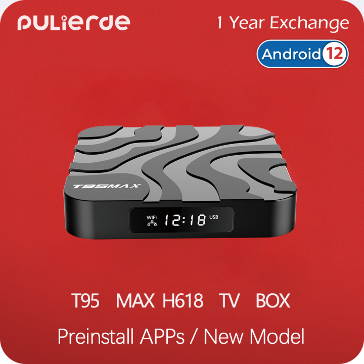 New Android Box T95MAX H618 TV Box (pre installed with 10K channels ...