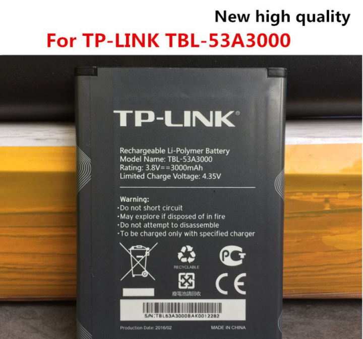 Original 3000mAh TBL-53A3000 Replacement TP-link M7650 Rechargeable Li ...