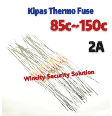 WSS (5pcs) 85c ~ 150c 2A Kipas Thermal Fuse/Fan Thermal Fuse | Lazada