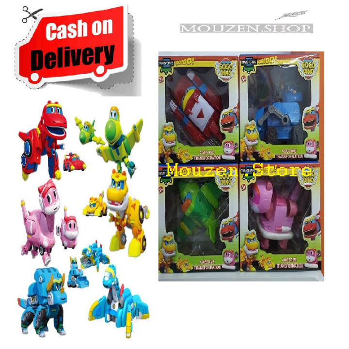 Mainan GO GO Dino / Mini Size GOGO DINO REX Go Go Dinosaurs | Lazada ...