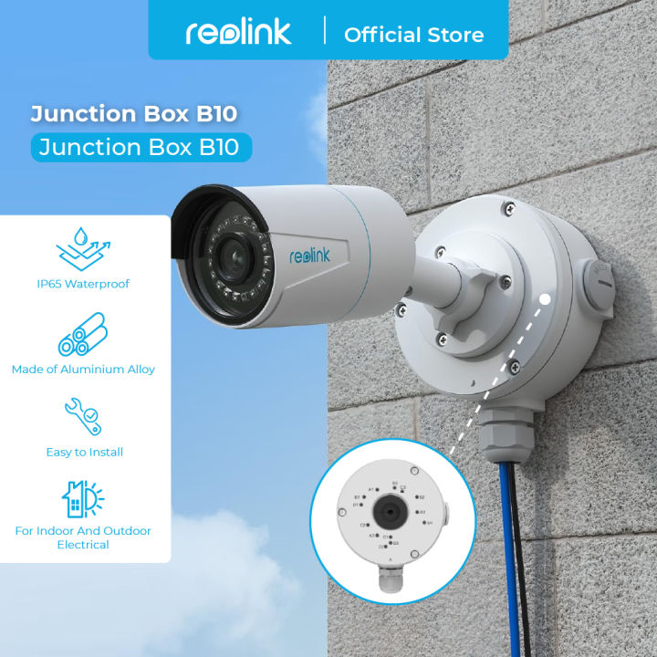 Reolink B10 : Junction Box for Reolink PoE IP Cameras (RLC-810A, RLC ...