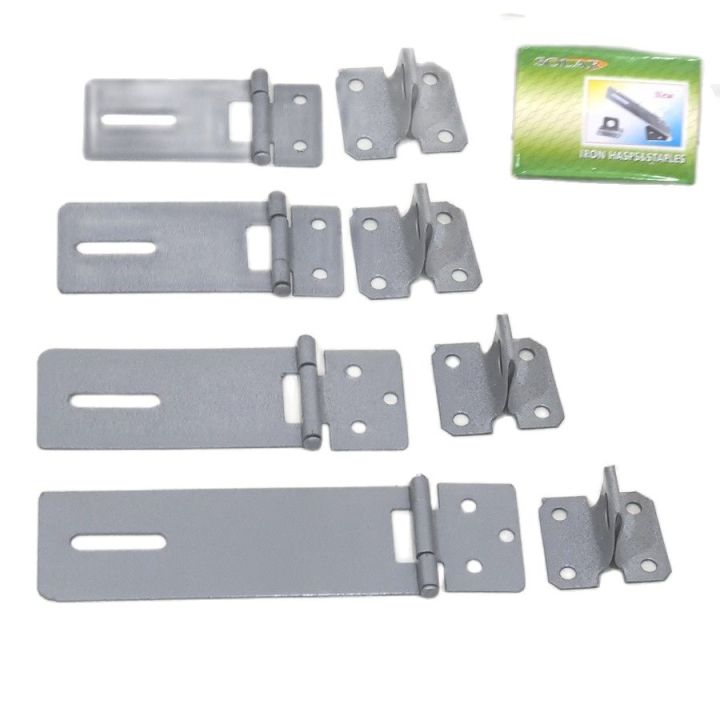 Overpal Plat Abu-abu 2" 2,5" 3" 4" Tempat Gembok Grendel Cantelan ...