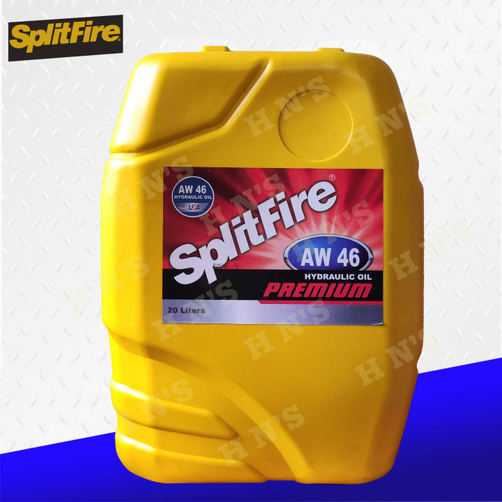 SPLITFIRE Premium AW 46 Hydraulic Oil AW46 20 Liters Pail | Lazada PH