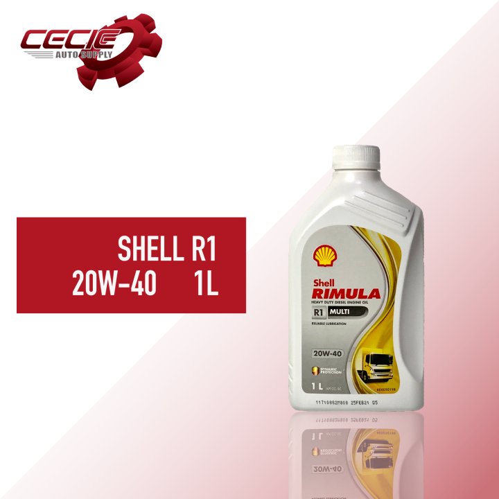 Shell R1 Diesel Engine Oil SAE 20W-40 1L | Lazada PH