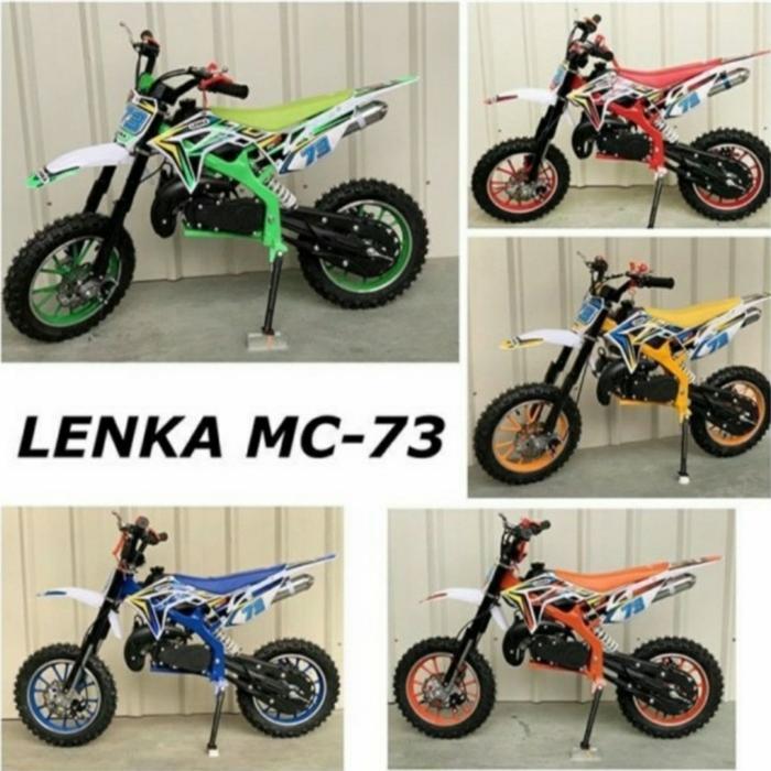 Motor Mini Trail Bensin Anak Lenka 73 khusus Instant Grab Gosend ...