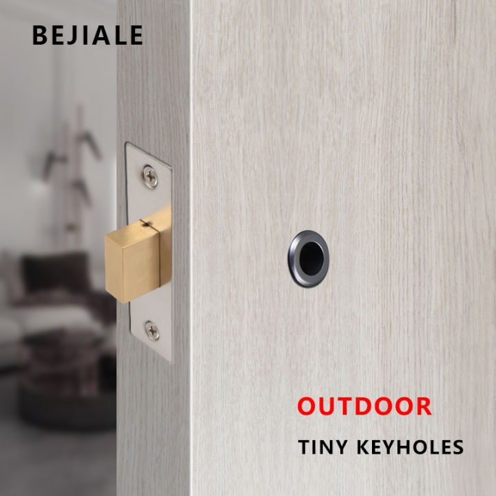 2025 Invisible Door Lock Single-sided Lock With Keyhole Room Indoor ...