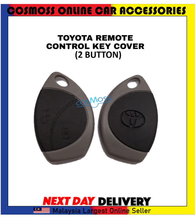 Toyota Car Remote Control Key Cover Case- 2 Button Cobra Casing - HILUX ...