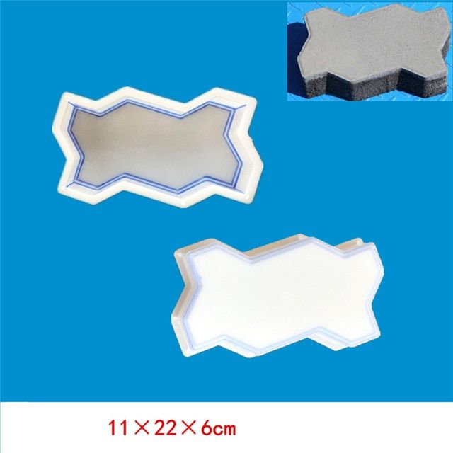 Diy Path Maker Mold Pavement Path Paving Cement Brick Stone Road For ...