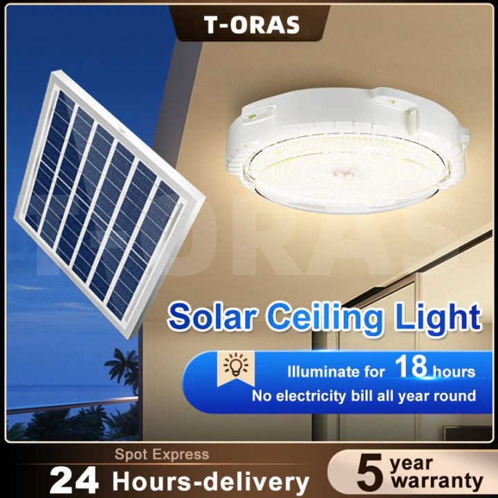 (BUY 1 TAKE 1) Solar Ceiling Light 5 Years warranty Outdoor Indoor ...