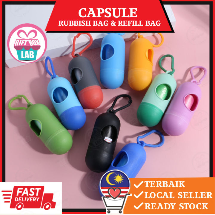 GBL Disposable Plastic Bag Portable Diaper Dispenser & Refill Baby ...