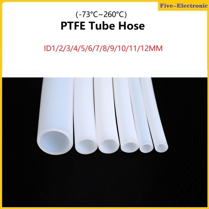 PTFE Tube F46 Insulated Capillary ID 1/2/3/4/5/6/7/8/9/10/11/12MM Heat Protect Transmit Hose ...