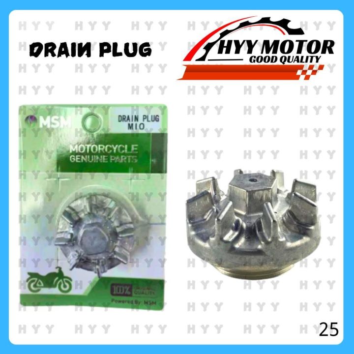 HYY MOTORCYCLE DRAIN PLUG MIO/TMX/CT100/BAJAJ | Lazada PH