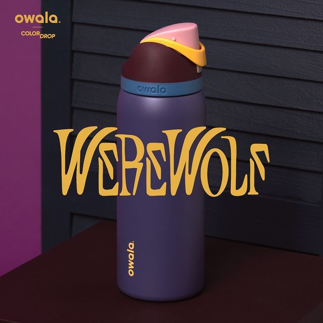 Owala WereWolf Color Drop 32 oz Limited Edition Water Bottle | Lazada PH