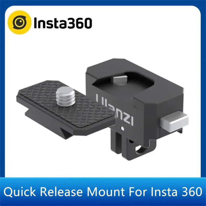 Ulanzi Quick Release Mount For Insta 360 X4 / X3 / Ace Pro / ONE X2 ...