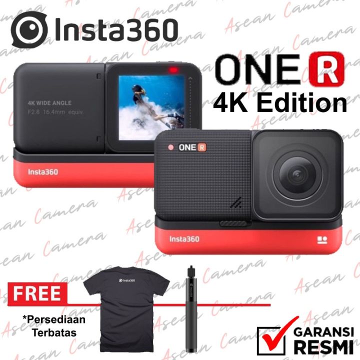 Kamera Insta360 One R 4K Edition / Insta 360 One R 4K Action Camera ...