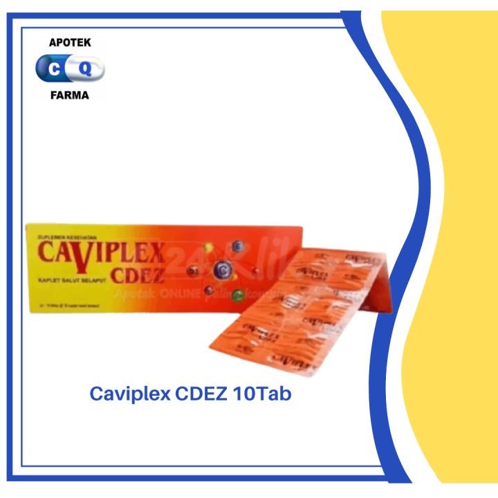 CAVIPLEX CDEZ 10 TABLET | Lazada Indonesia