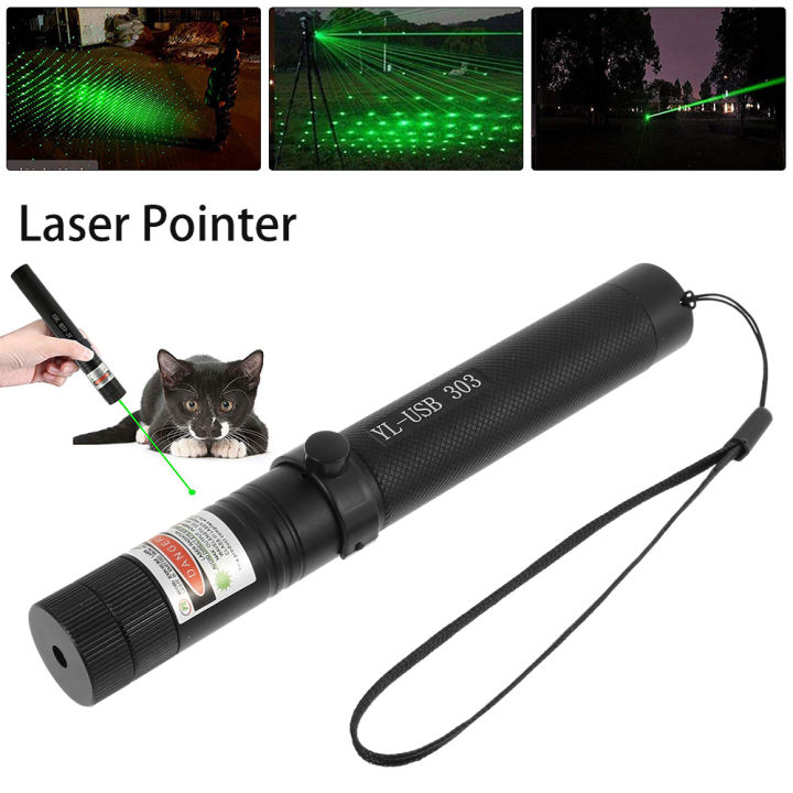 USB Rechargeable Green Laser Pointer High Quality Powerful Military ...