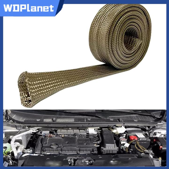 WDPlanet Wire Heat Shield Sleeve Wrap Guard High Temp 300cm 13mmx3m ...