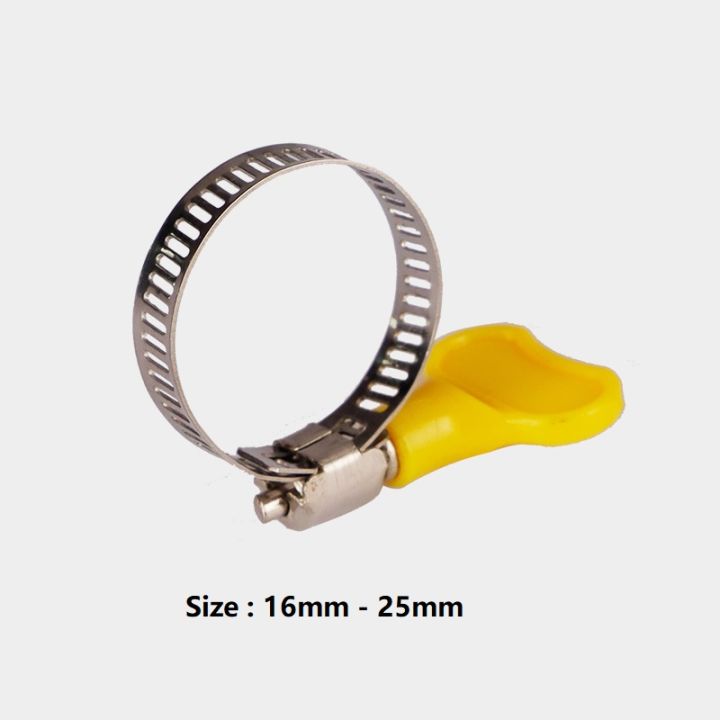 Stainless Steel Adjustable Hose Clamp For Flexible Duct Clip Size From ...