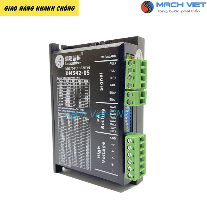 Driver DM542-05 chính hãng Leadshine điều khiển động cơ bước | Lazada.vn