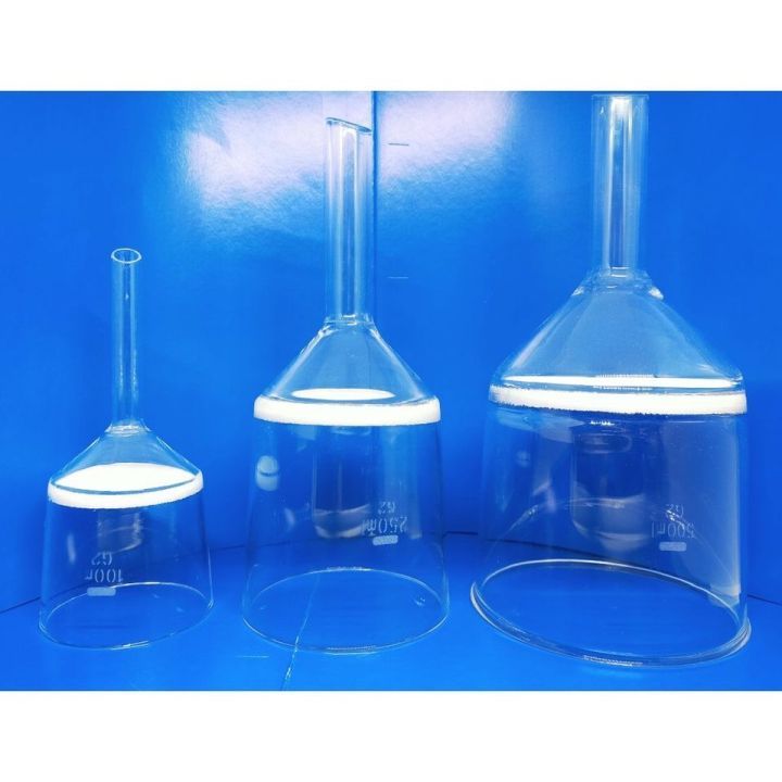 BUCHNER FUNNEL WITH POROSITY FRITTED DISC - GLASS | Lazada PH