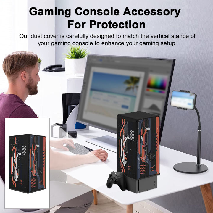 Eguan คอนโซลเล่นเกมอุปกรณ์ใส่เครื่องเล่นเกมส์ฝาครอบกันฝุ่น X คอนโซล ...