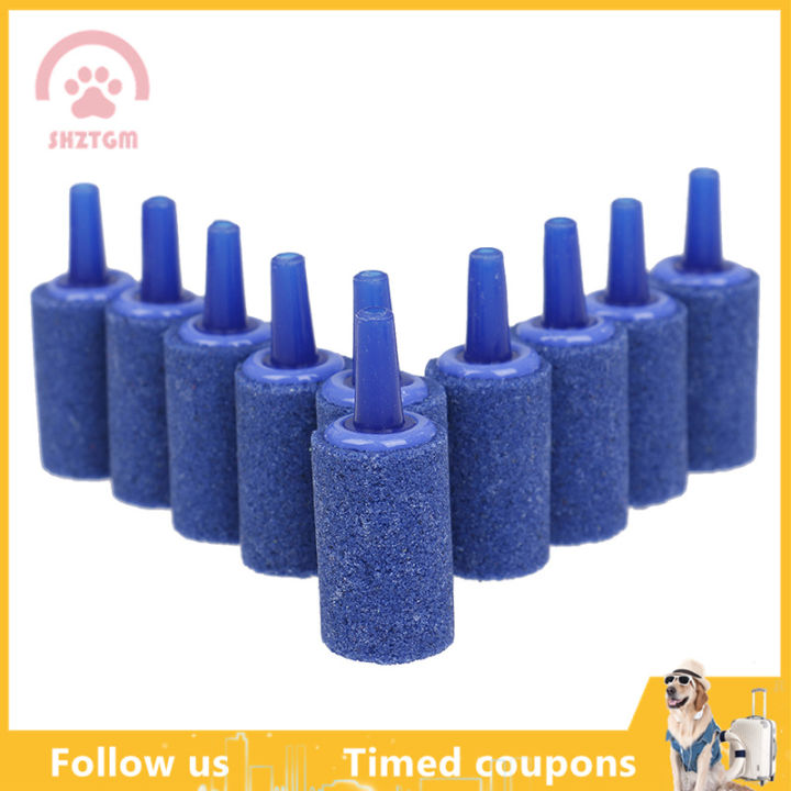【SHZTGM】 10pcs Cylinder aquarium bubble air stone fish tank aeration ...