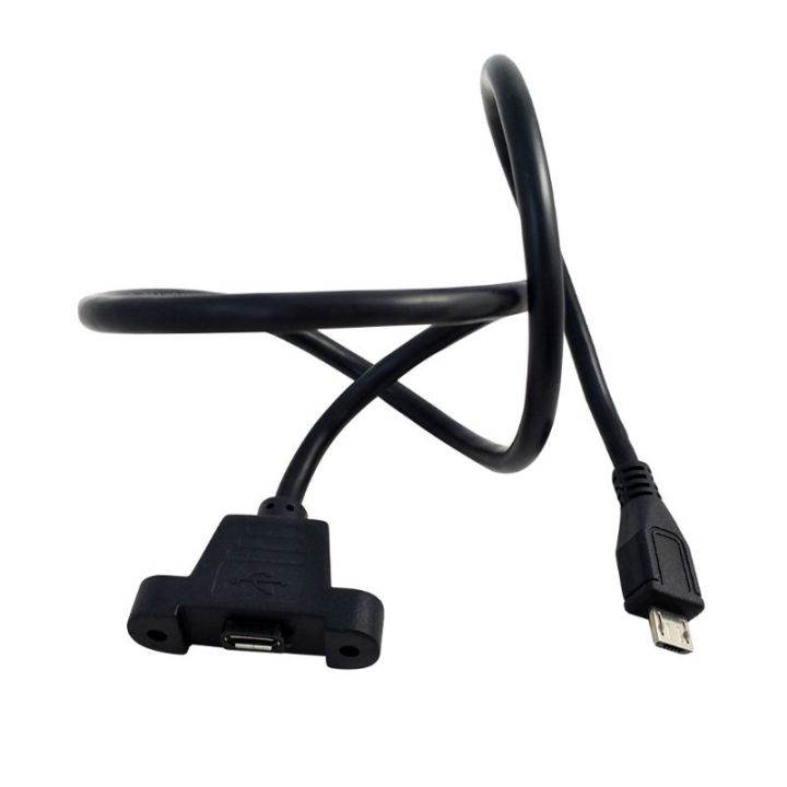 30cm/50cm Micro USB USB2.0 Male Connector to Female Extension Cable ...