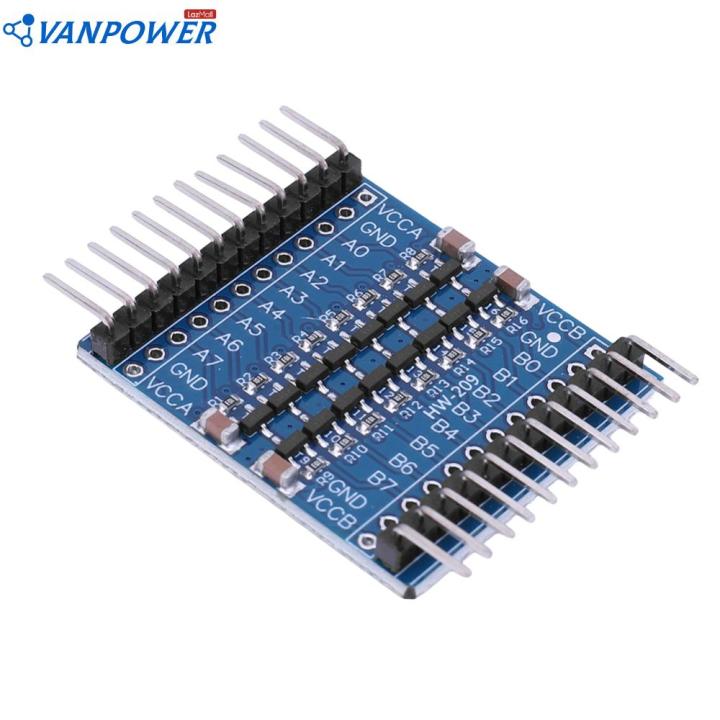 8 Channel Logic Level Shifter Bi-Directional Module IIC UART SPI TTL ...