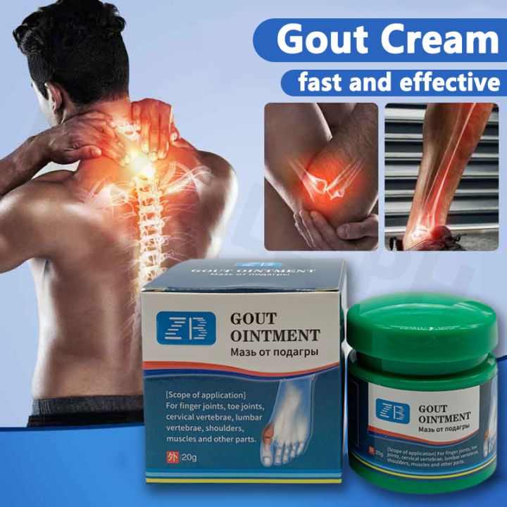 Gout ointment cream good for rayuma, foot, hand, finger and joint knee ...