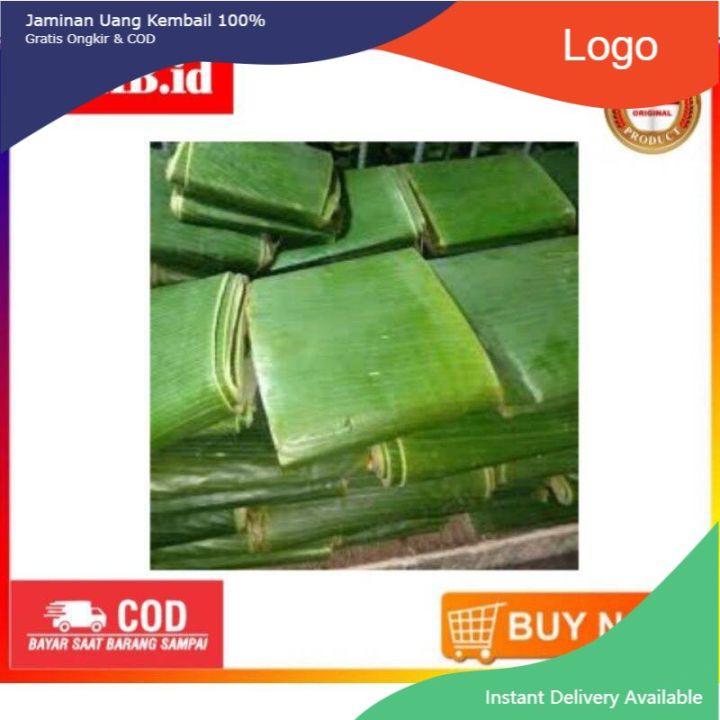 Daun pisang bungkus tempe / bungkus makanan/ daun pisang kepok 1kg ...