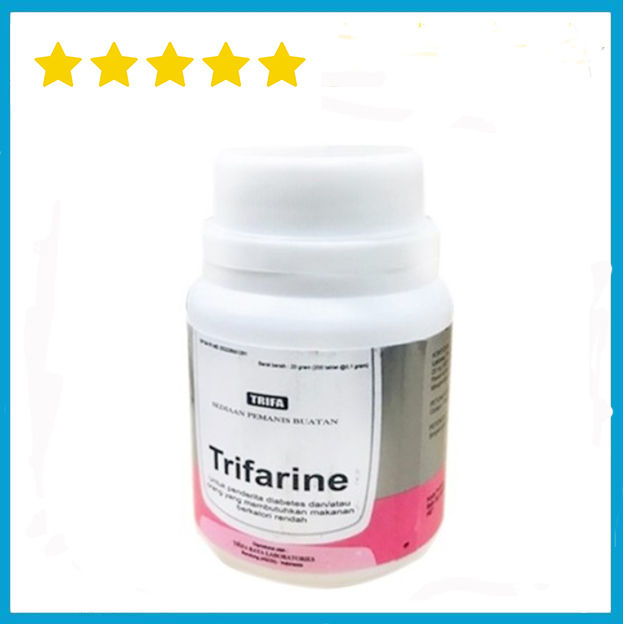 Trifarine Sacharine Tablet Pemanis Buatan Rendah Kalori | Digunakan ...