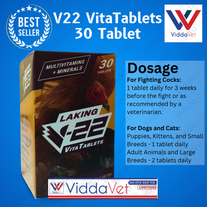 1bottle V22 TABLET 30 TABLETS vitamins performance enhancer for ...